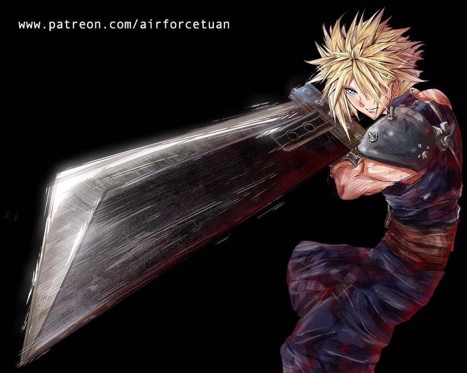 [fanart] Cloud Strife Ffvii Order Tuan Aka Holla Back