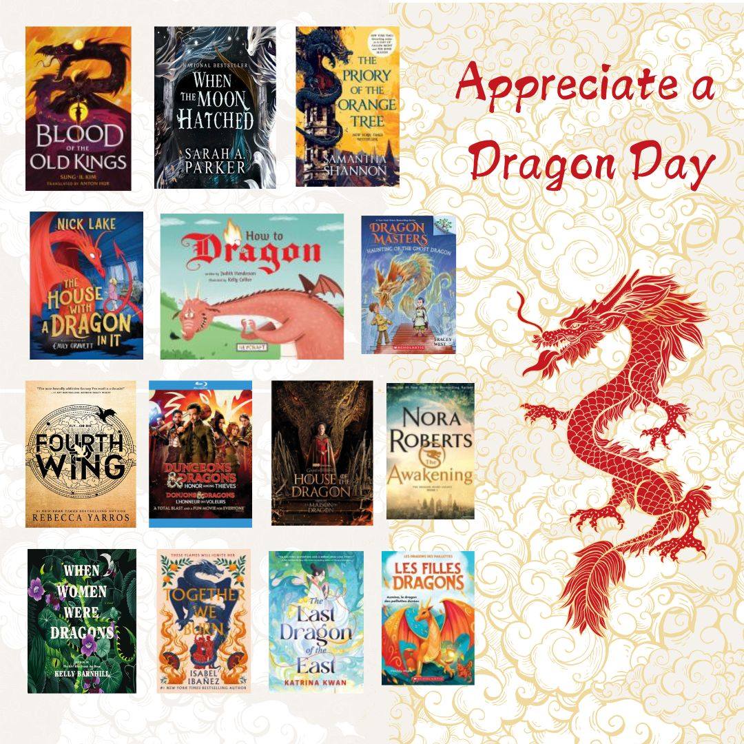 Medicine Hat Public Library - 🐉 Today is Appreciate a Dragon Day! Boy ...