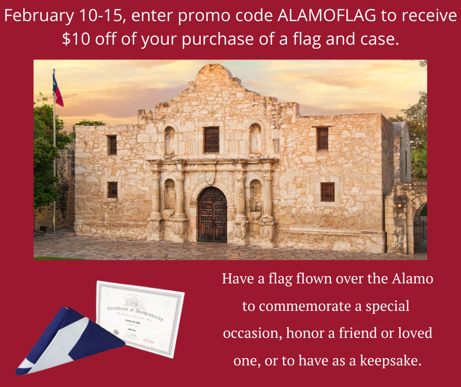 The Alamo - If you would like to have a flag flown to commemorate a ...