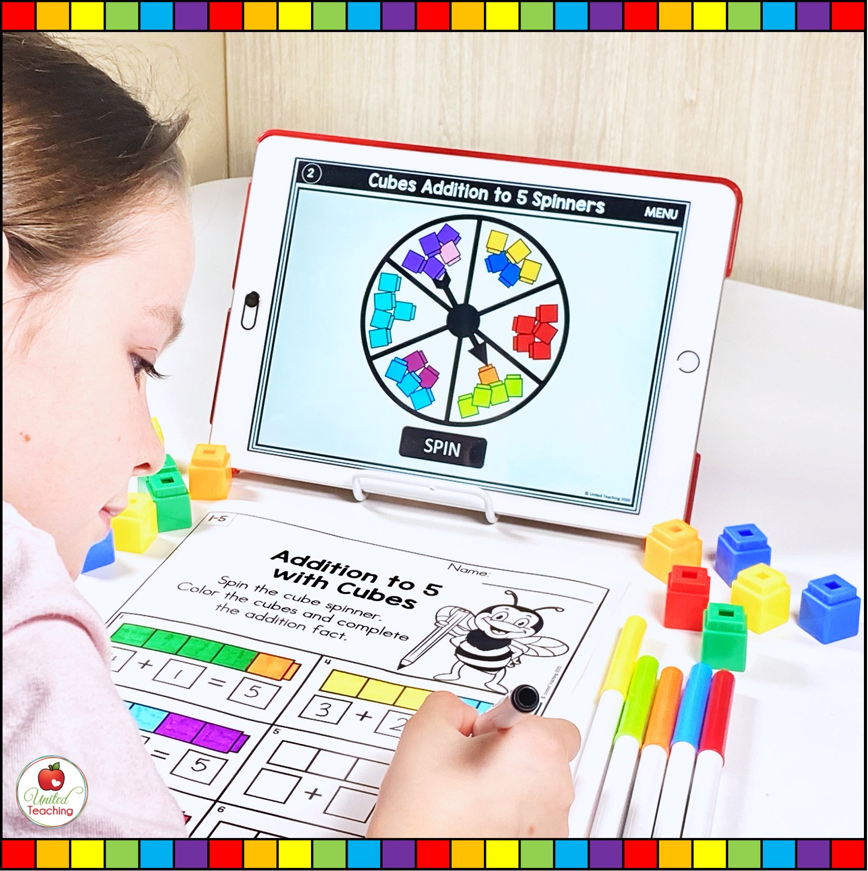 United Teaching - 🍎 Interactive Math Activities! Digital...