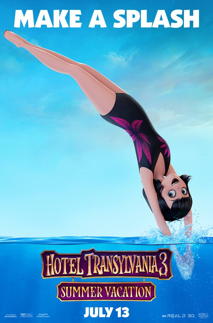 Hotel Transylvania Mavis Swimming