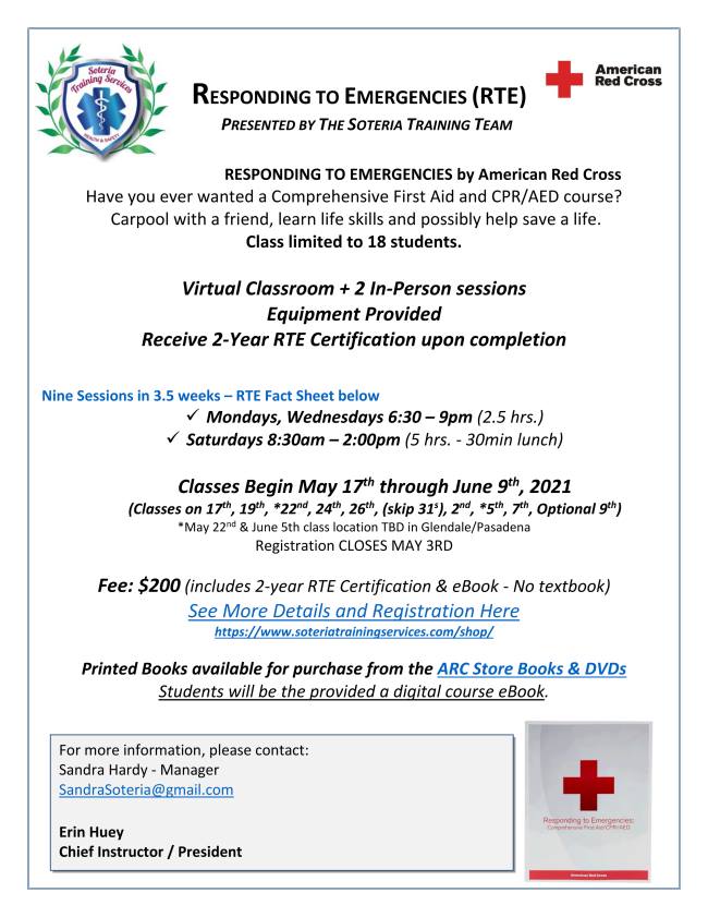 Patrick - Register for the Red Cross Responding to Emergencies (RtE ...