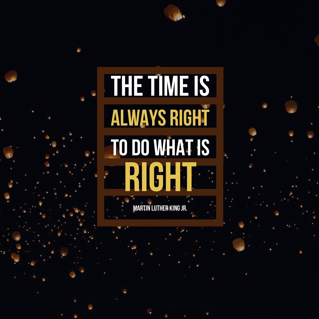 AlterCube - “The time is always right to do what is...
