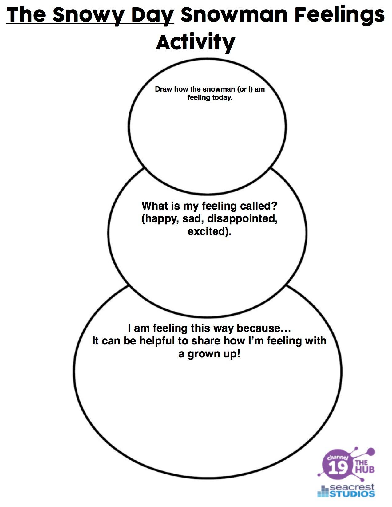 Child - F is for feelings! Themed feelings activity sheets, like this ...