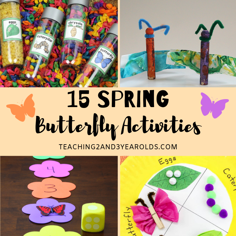 15 BUTTERFLY ACTIVITIES 🦋... - Teaching 2 and 3 Year Olds - Activities ...