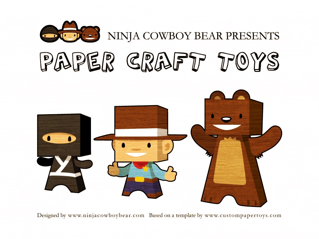Ninja Cowboy Bear