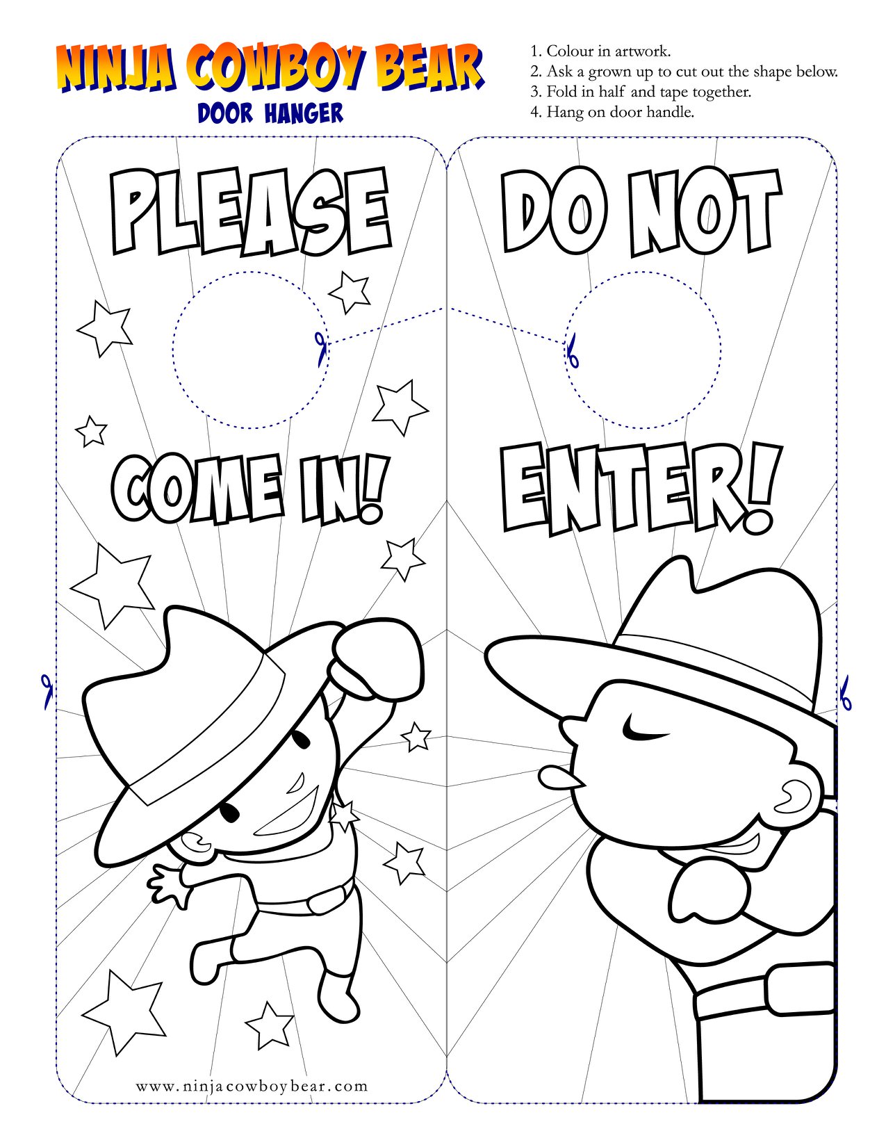 Ninja Cowboy Bear