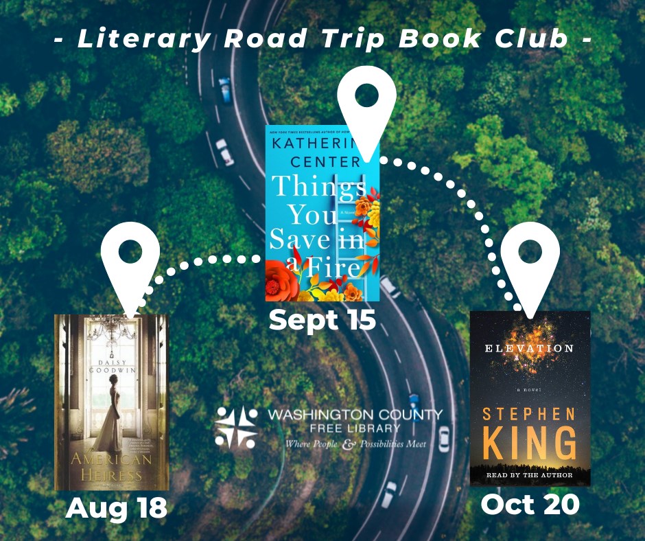 The Literary Road Trip is... - Washington County Free Library | Facebook