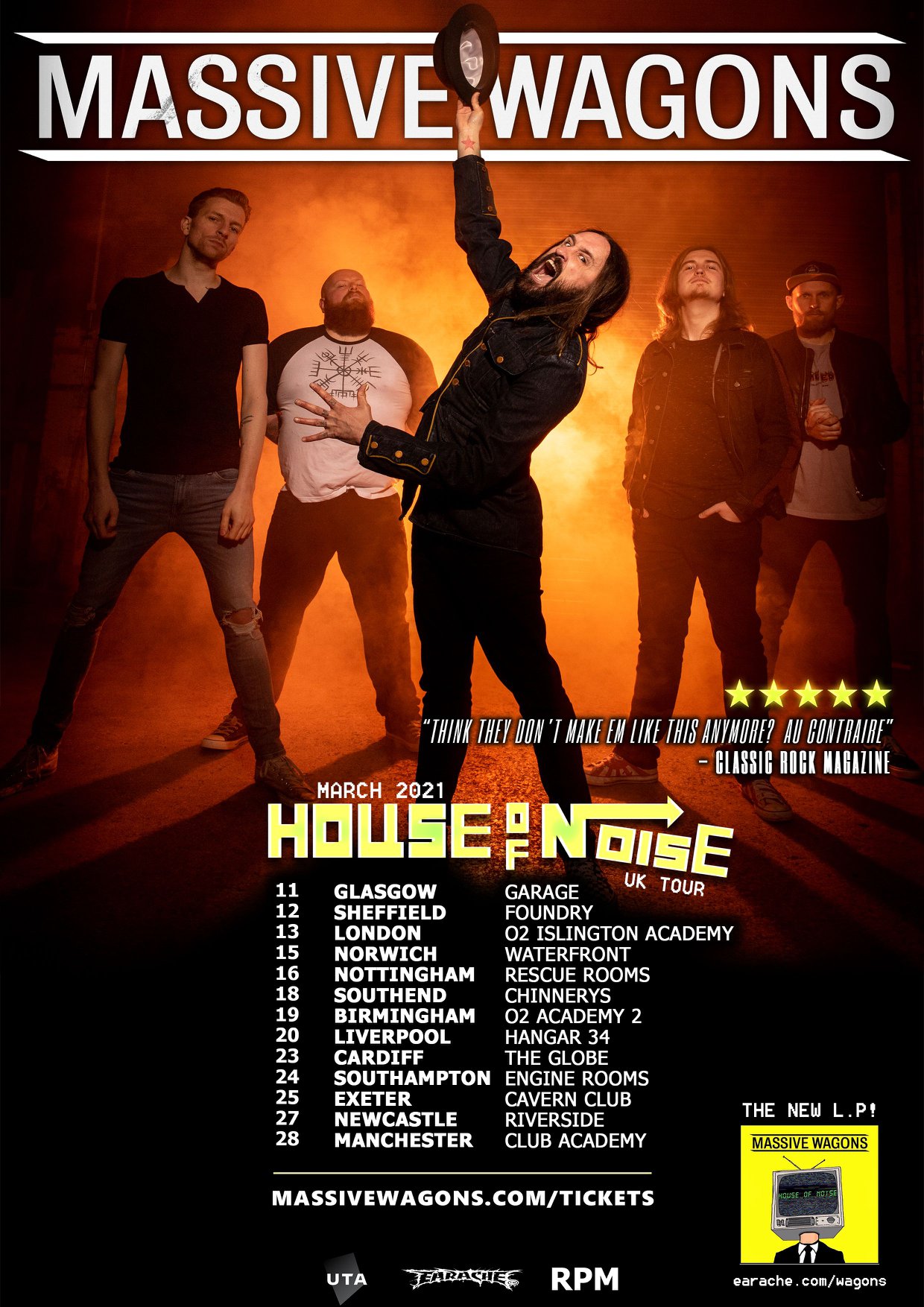 Massive Wagons 🚨 House Of Noise Tour Announcement🚨 We