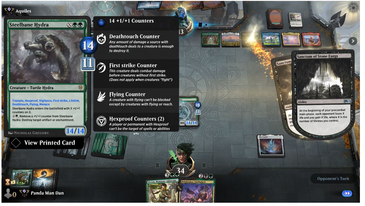 Magic The Gathering Mtg Now All I Need Is A Hydra Growth And I Could