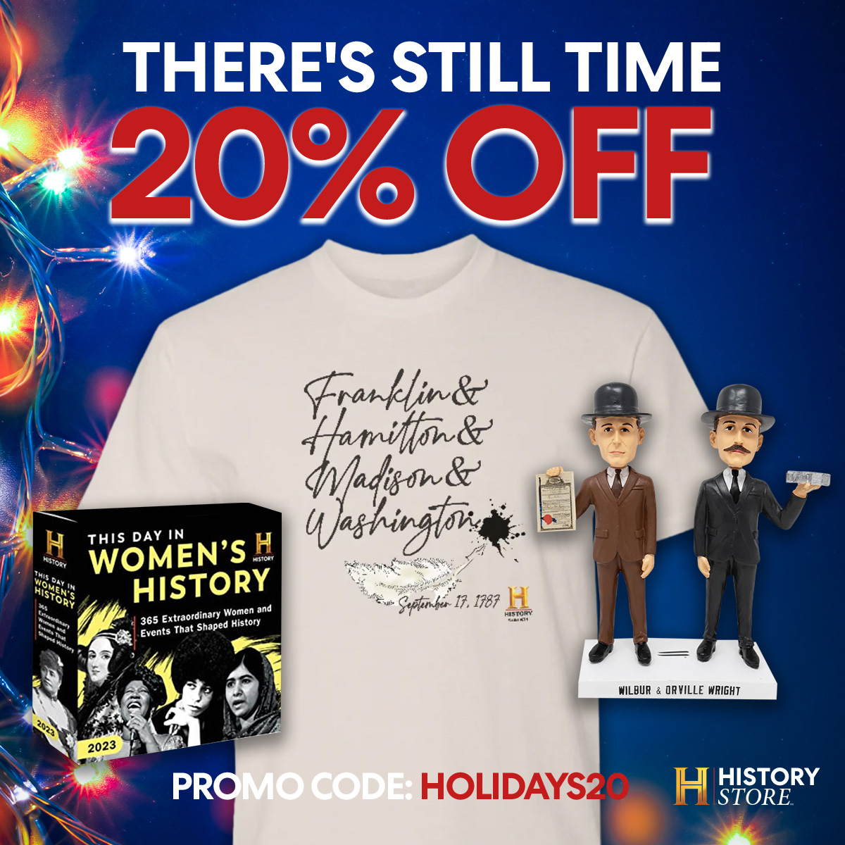 HISTORY - There’s still time to get gifts for your favorite history ...