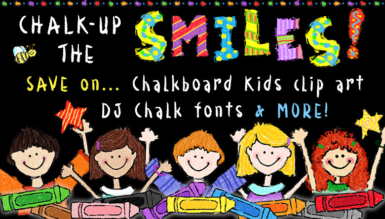 DJ Inkers - Don't miss our cute Chalkboard Clip Art (and a Freebie ...