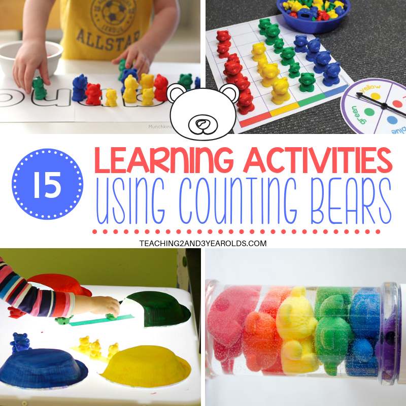 These counting bears activities are a fun way to introduce a variety of ...