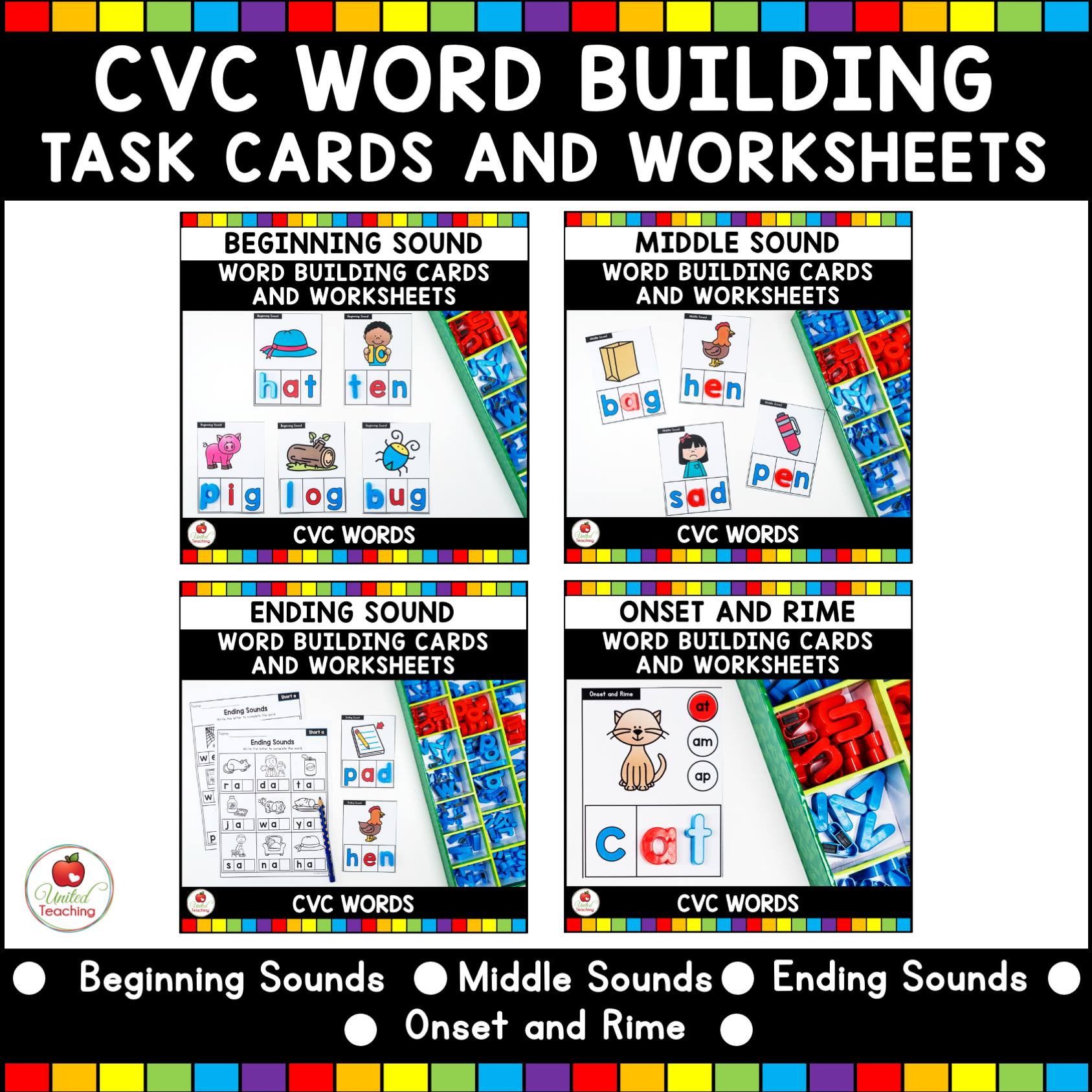 United Teaching - 🍎NEW PRODUCT RELEASE: Beginning, Middle,... | Facebook