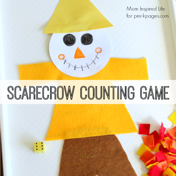 Pre-K Pages - This scarecrow patches counting activity is...