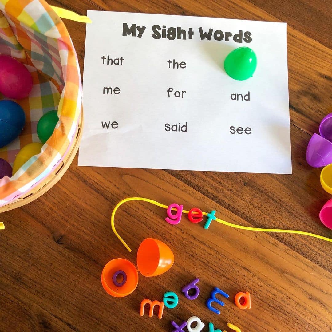 EASTER EGG SIGHT WORDS 🐣Save those... - Learning Resources