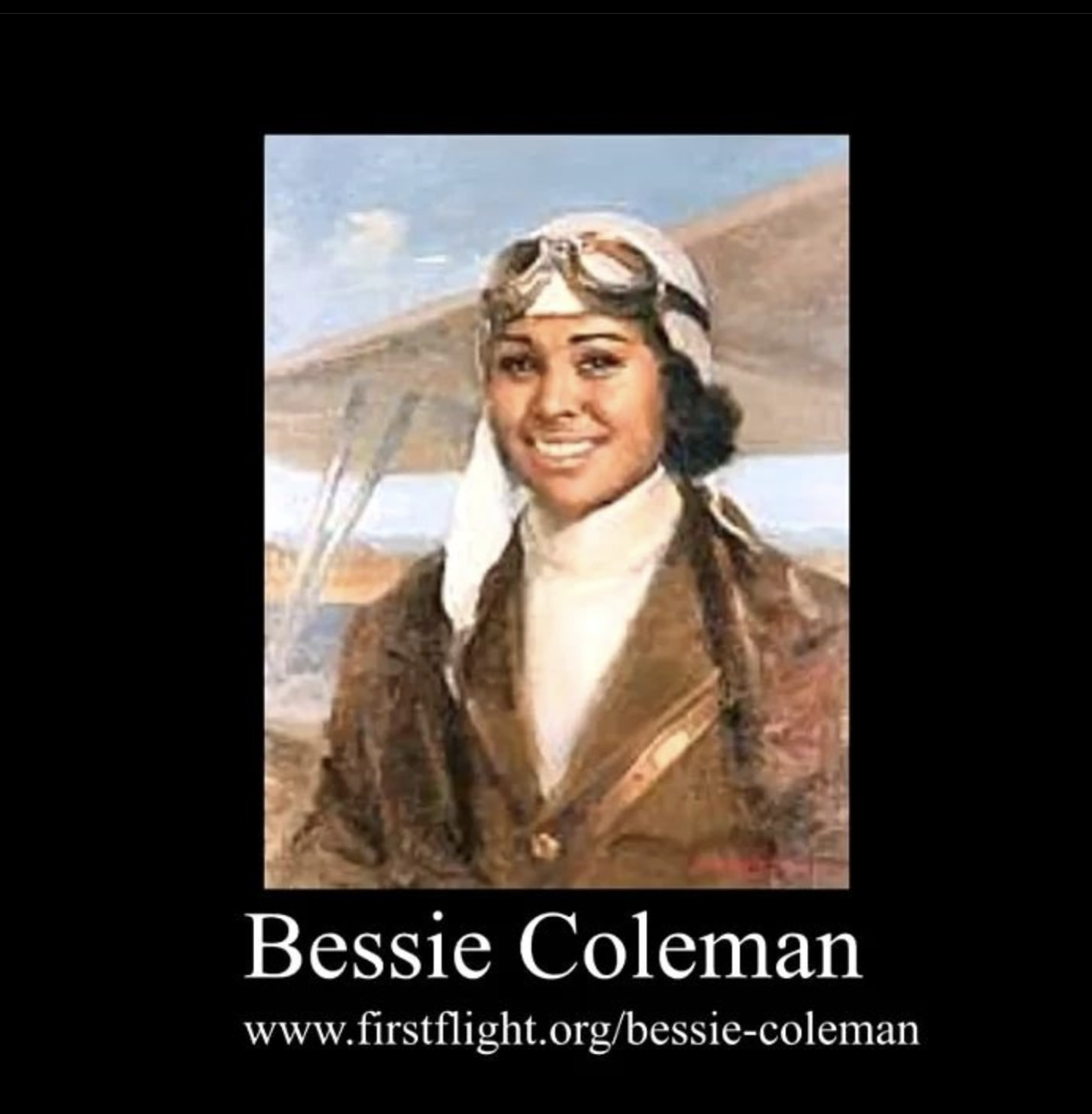 Bessie Coleman achieves her dream... - First Flight Society | Facebook