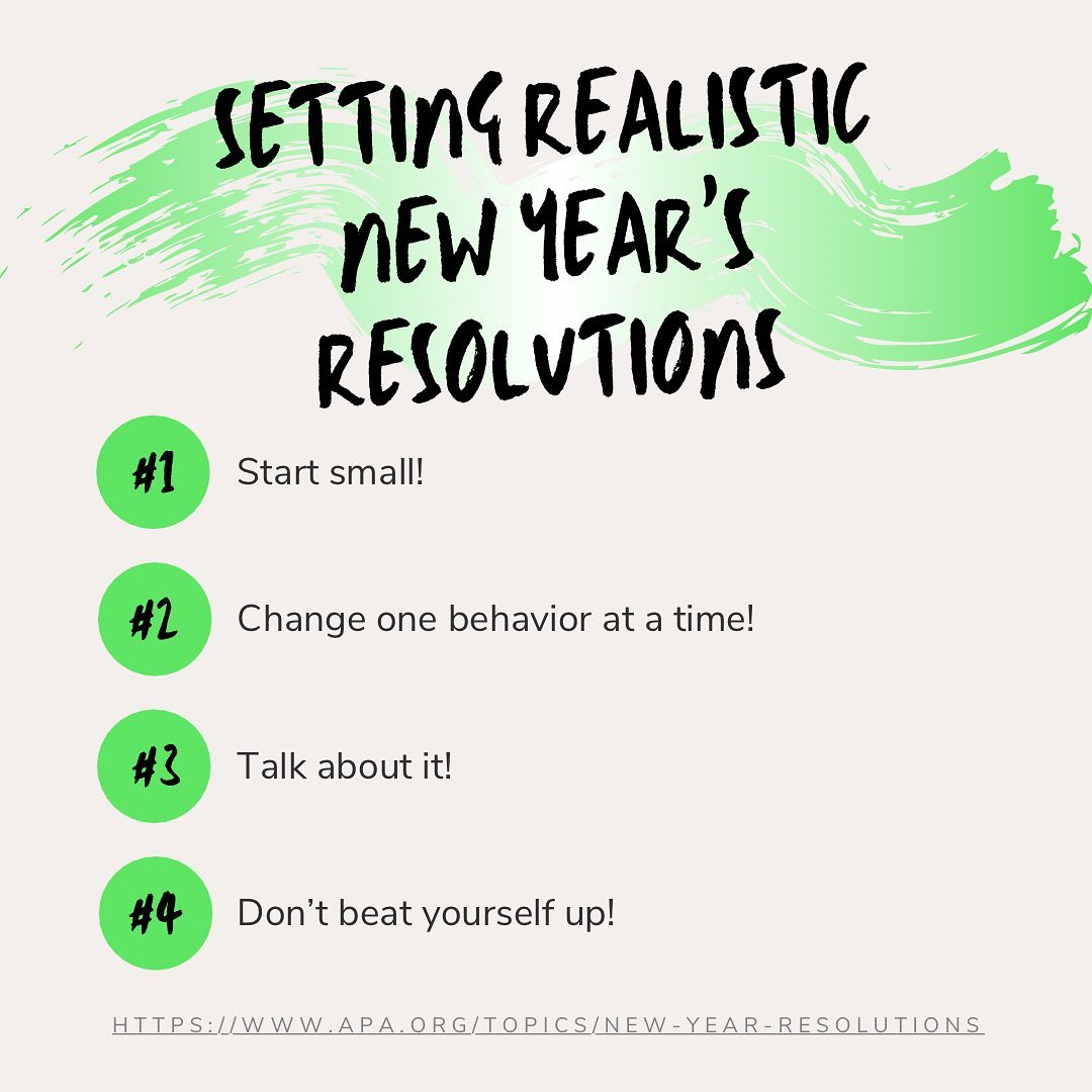 Hallett Center of Crosby - It’s the end of a tough year so don’t set ...