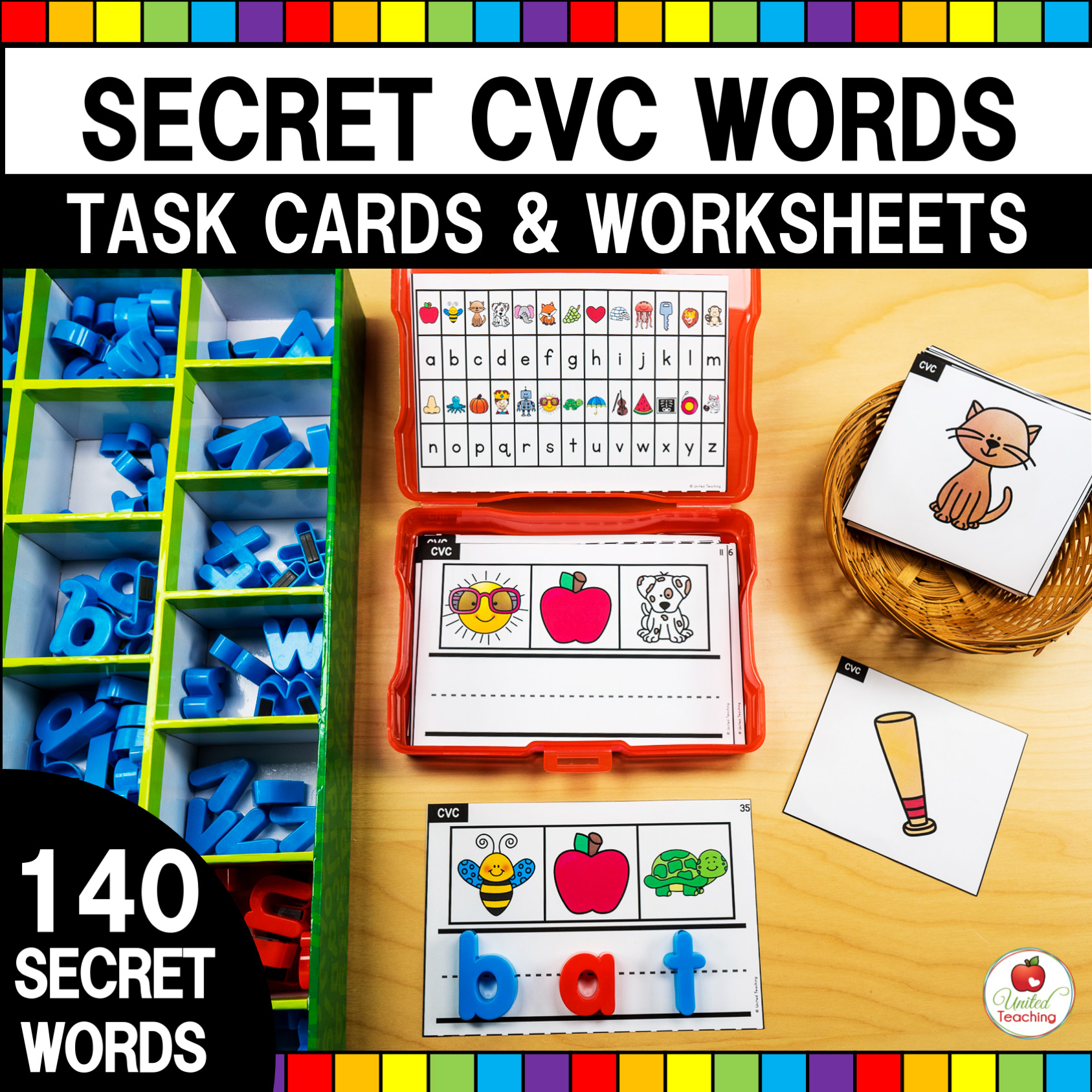 United Teaching - 🌟 NEW DOLLAR DEAL: SECRET CVC WORDS 🌟... | Facebook