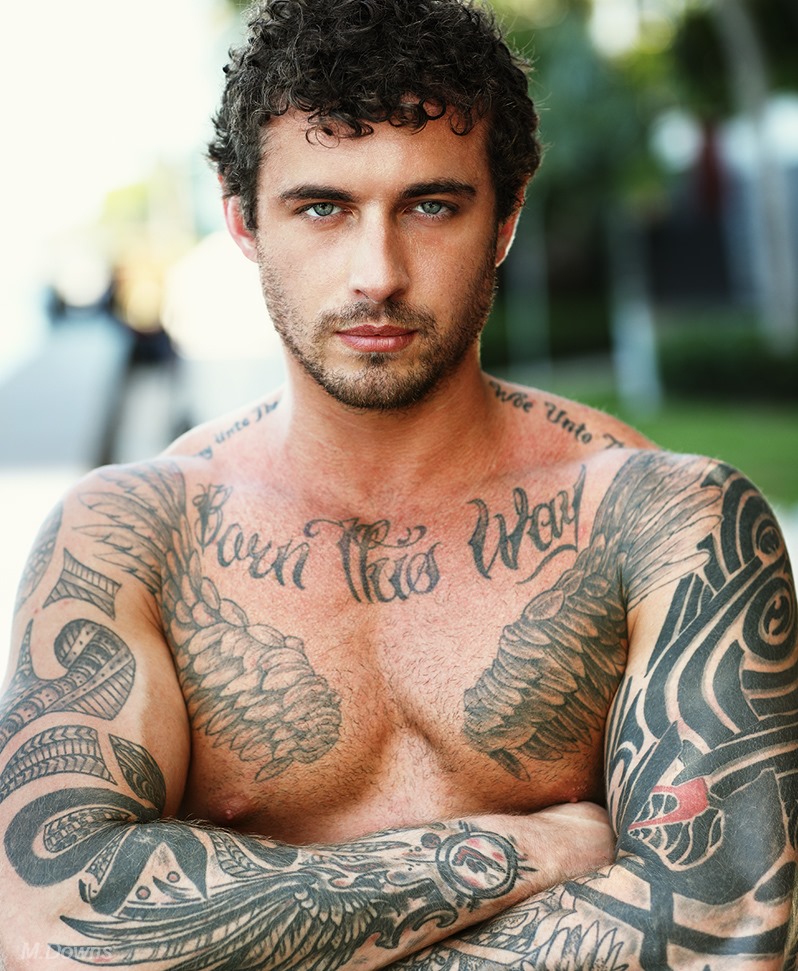 We Love A Tatted Hunk Malefitnessmodels Net