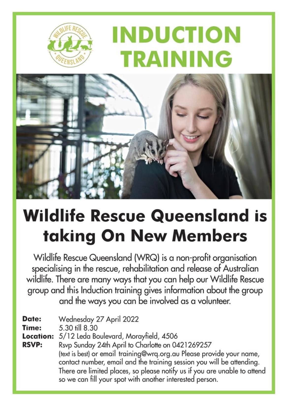 Wildlife Rescue Queensland - NEW MEMBERS NEEDED. We are into a very ...