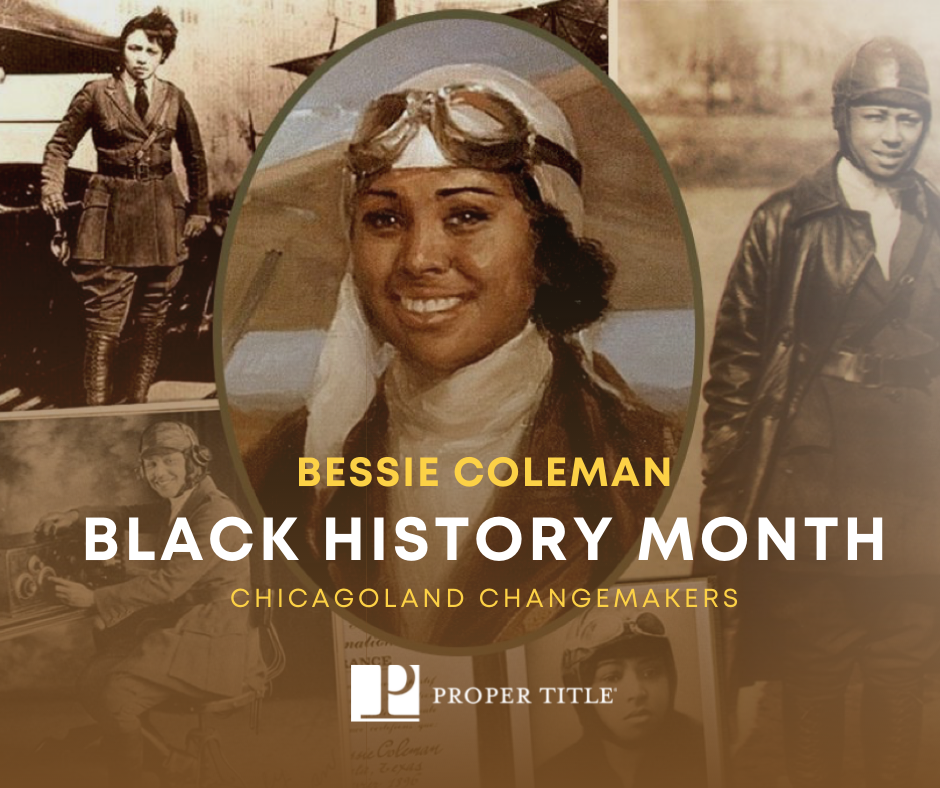 Proper Title LLC - Bessie Coleman soared across the sky as the first ...