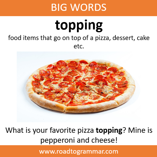 Road To Grammar - What's your favorite pizza topping? Do...