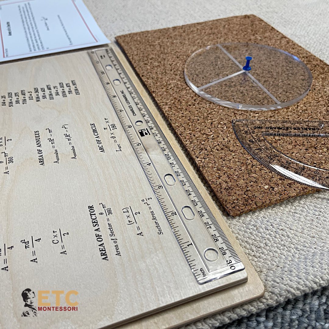 ETC Montessori - The Geometry of Circles This new set of... | Facebook