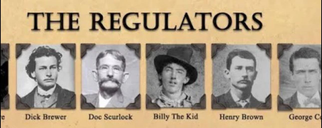 Jeff - The Regulators were a deputized posse and vigilante group best ...