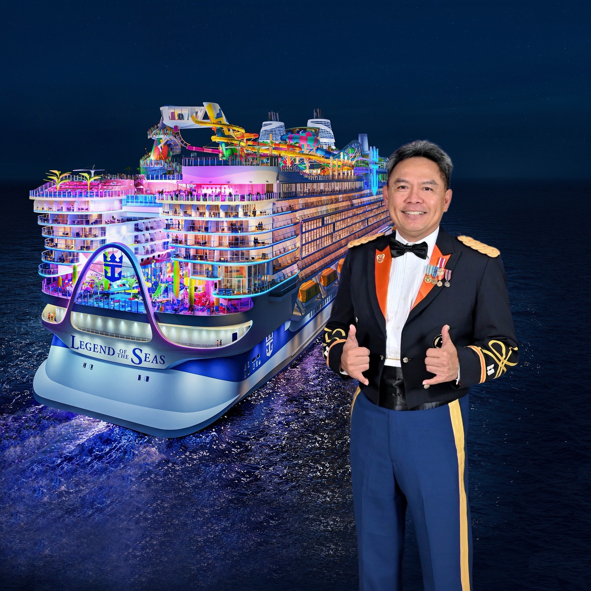 Front Row Magic On The New Star Princess Cruise Director Dan Joined