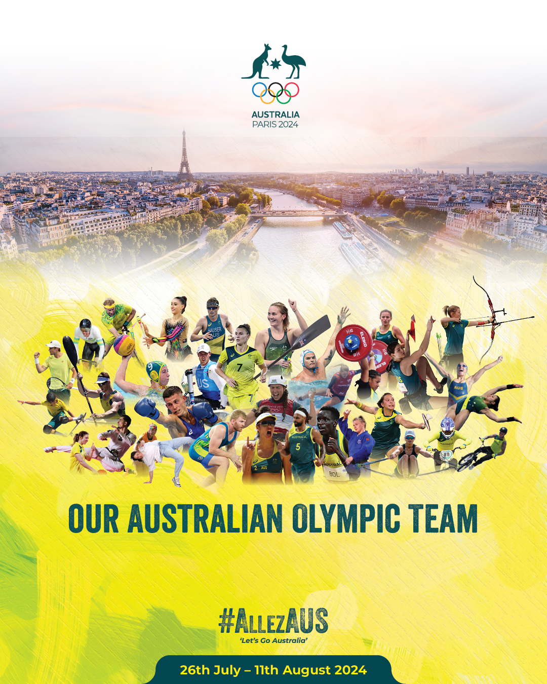 Australian - 460 incredible Aussie athletes from 33 sports make up the ...