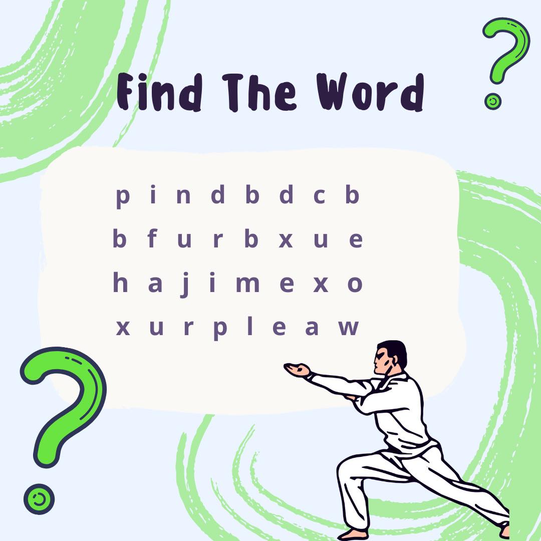 🤔 Karate Word Search 🤔 🥊 Find... - MB Martial Arts Academy