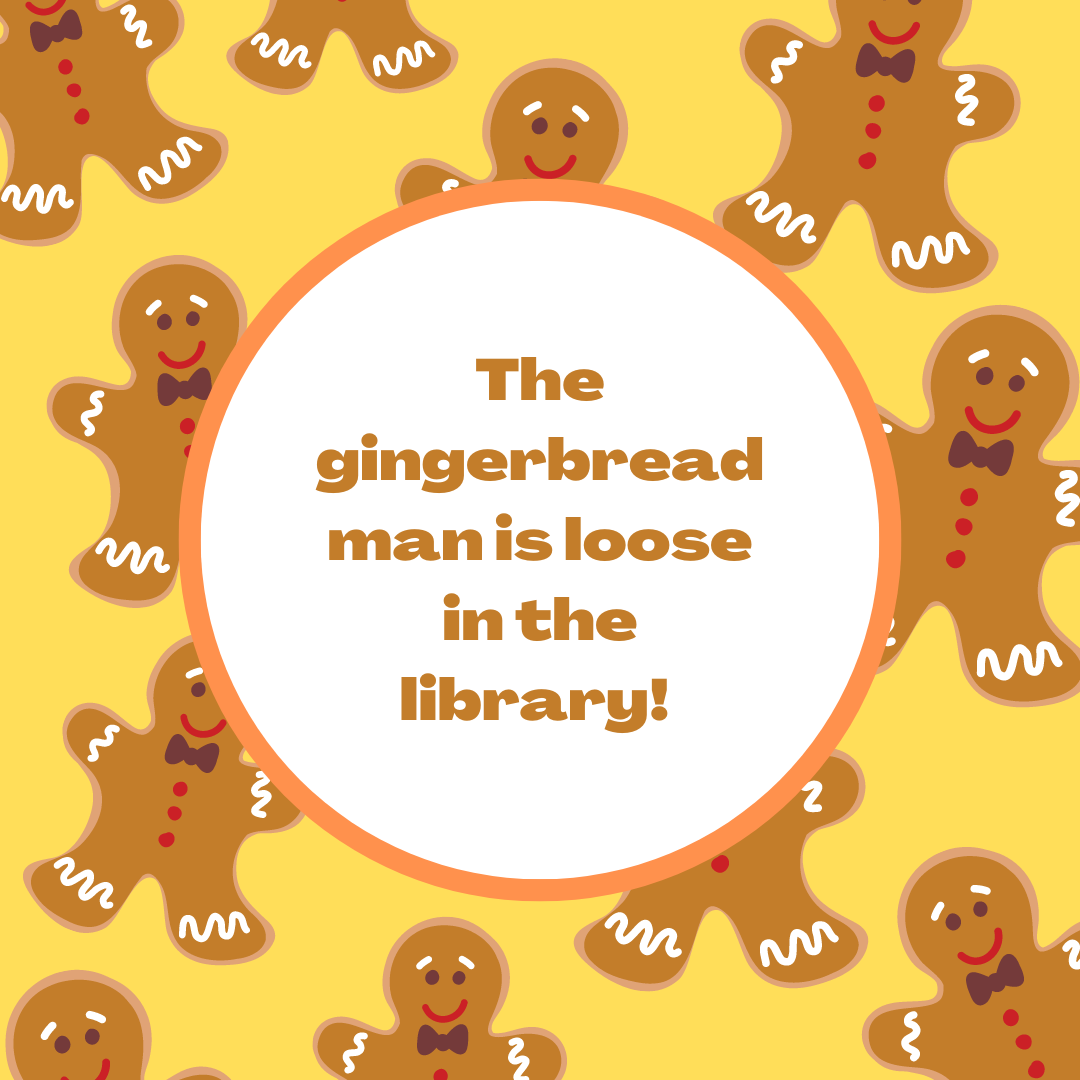 The gingerbread man is loose in... - London Public Library | Facebook