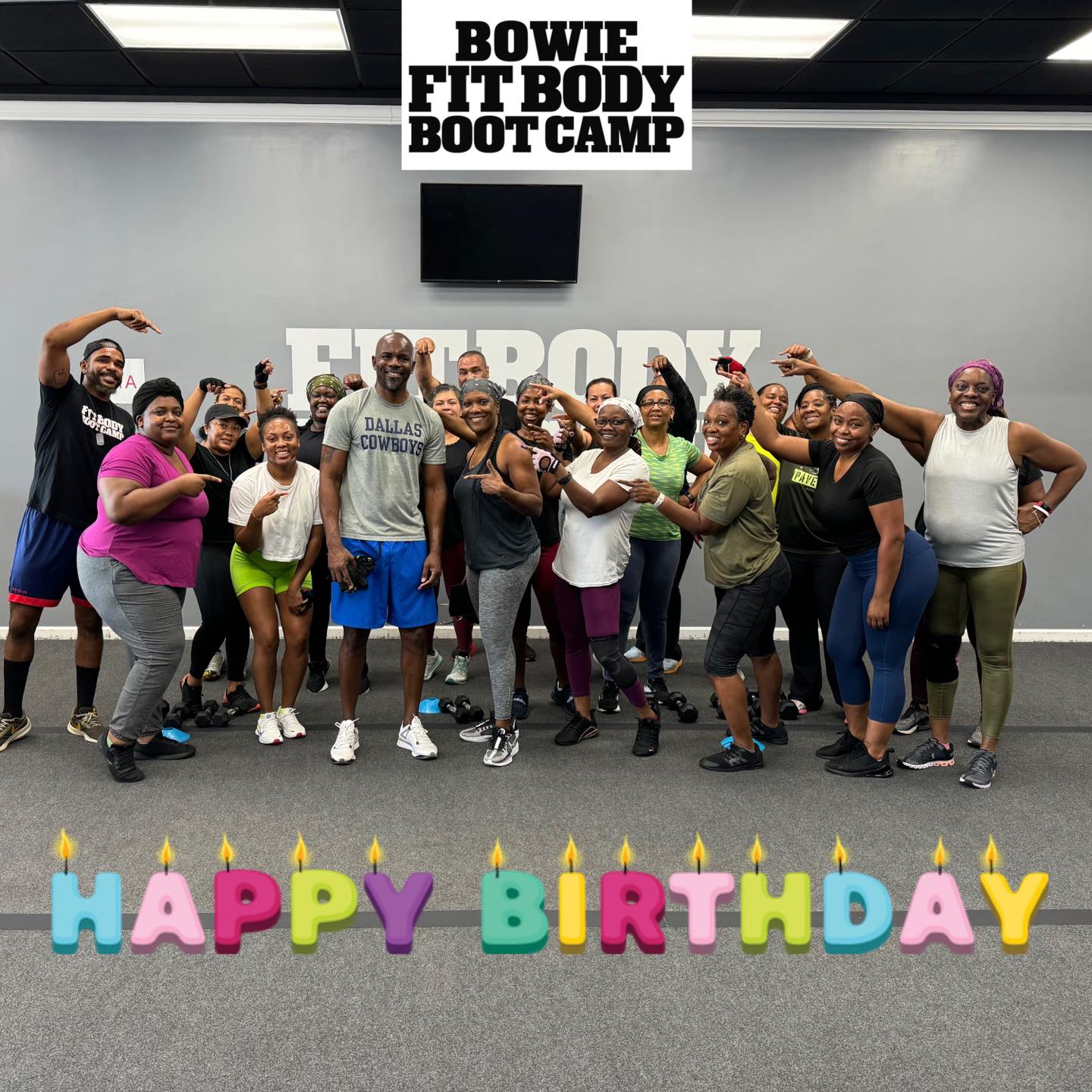 🥳 Happy Belated Birthday Andre Bowie Fit Body Boot Camp