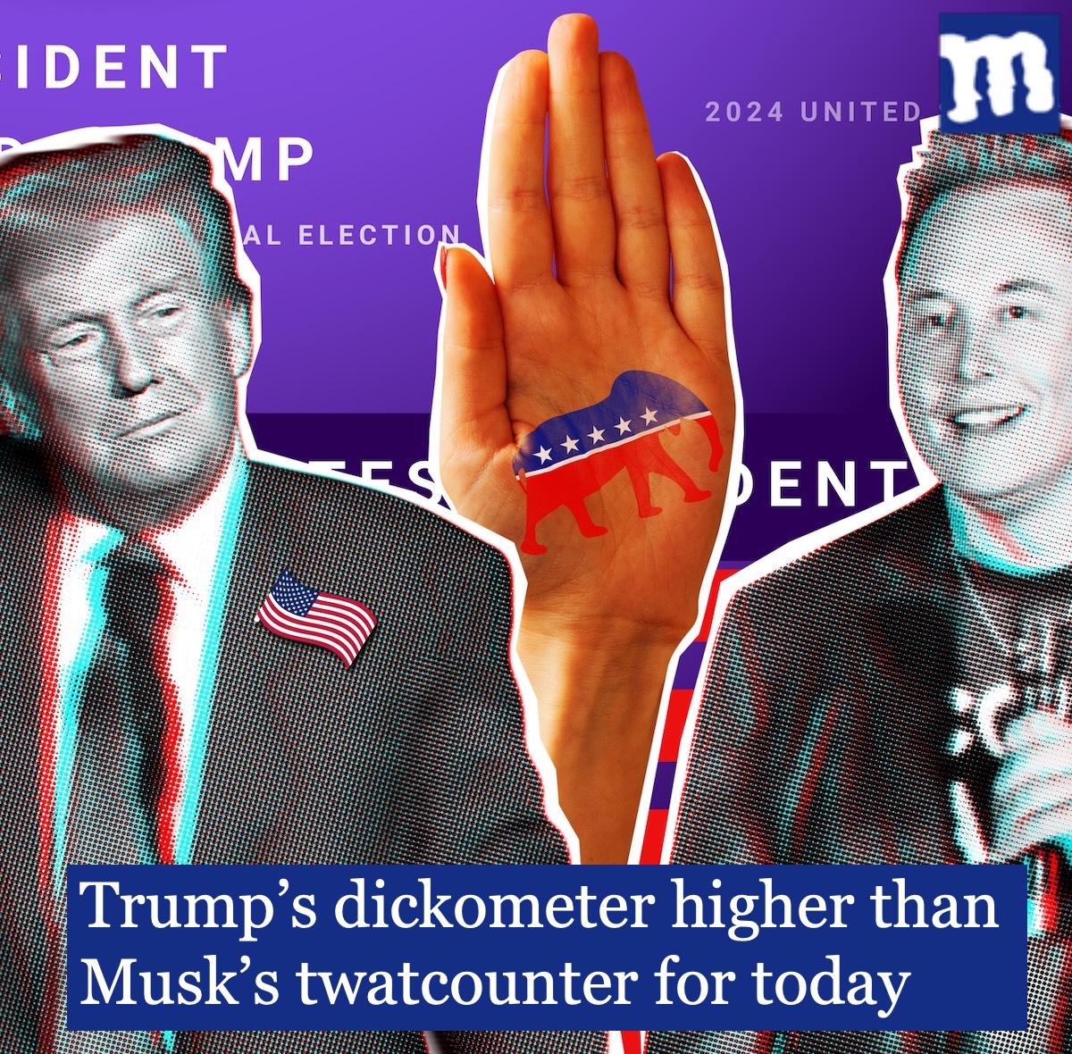 The Daily Mash Trumps Dickometer Higher Than Musks Twatcounter For Today Link In Comments