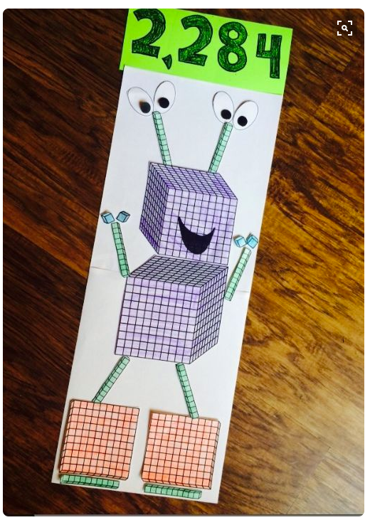 😍😍 Great Place Value idea! - A + Teaching Resources