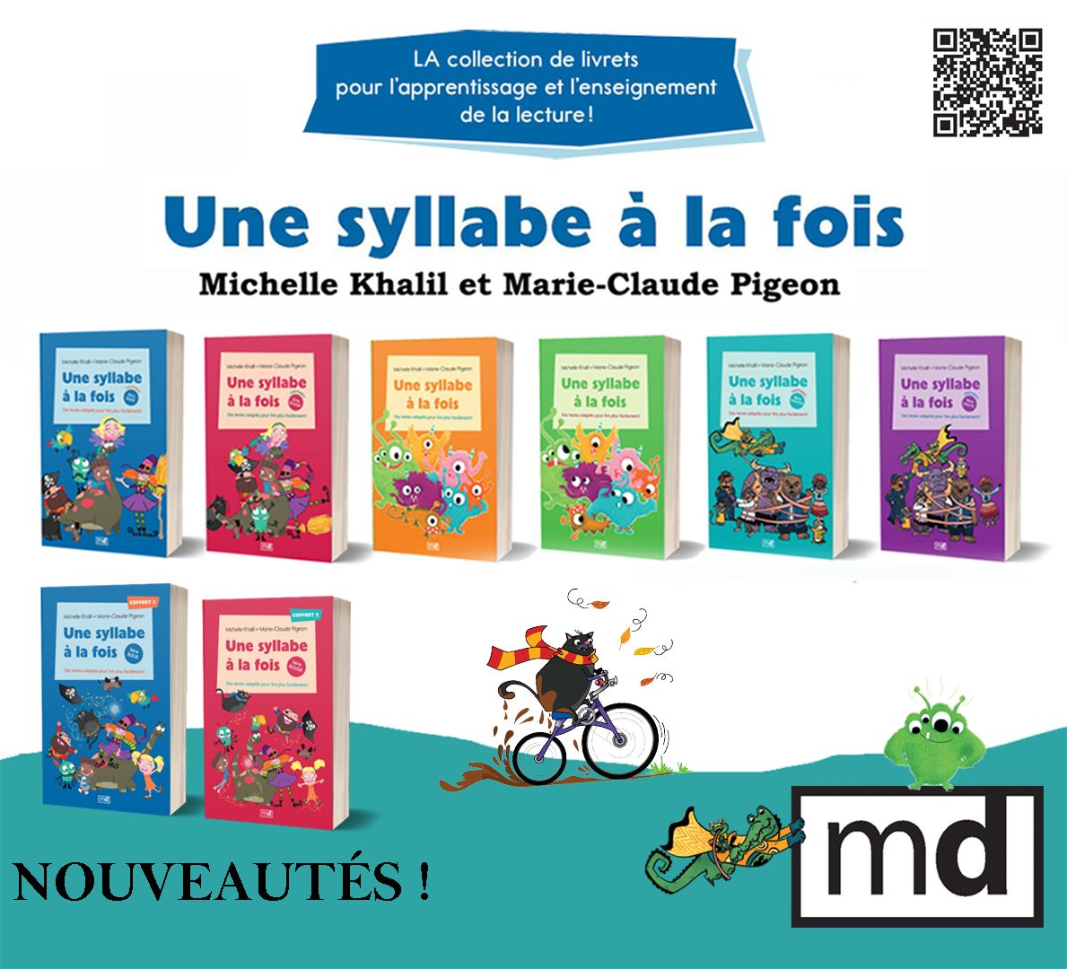 L'ADOQ - La collection de livrets décodables « Une syllabe à la fois ...