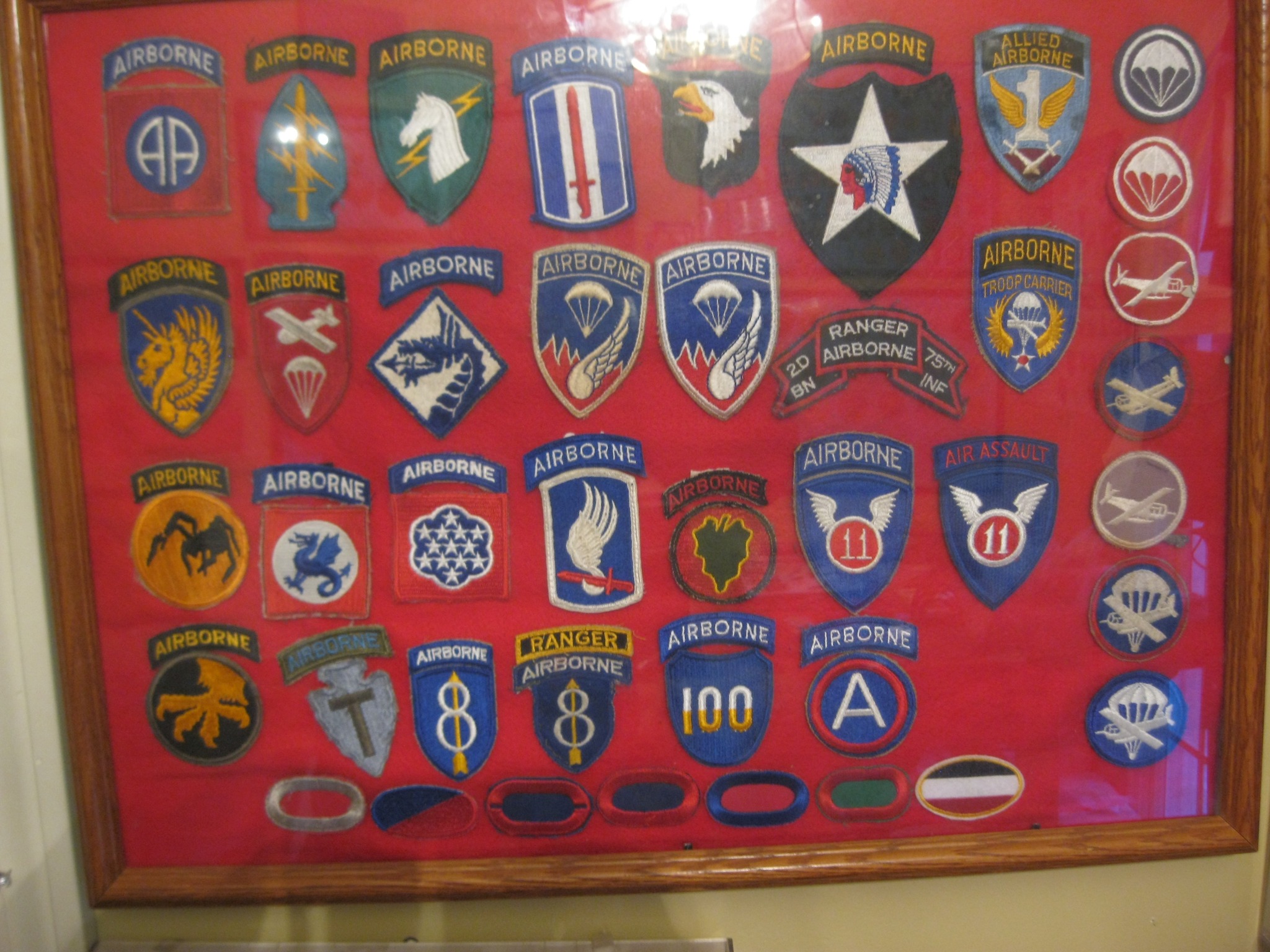 American Society Of Military Insignia Collectors Asmic A Soft Silk Allied Airborne Patch