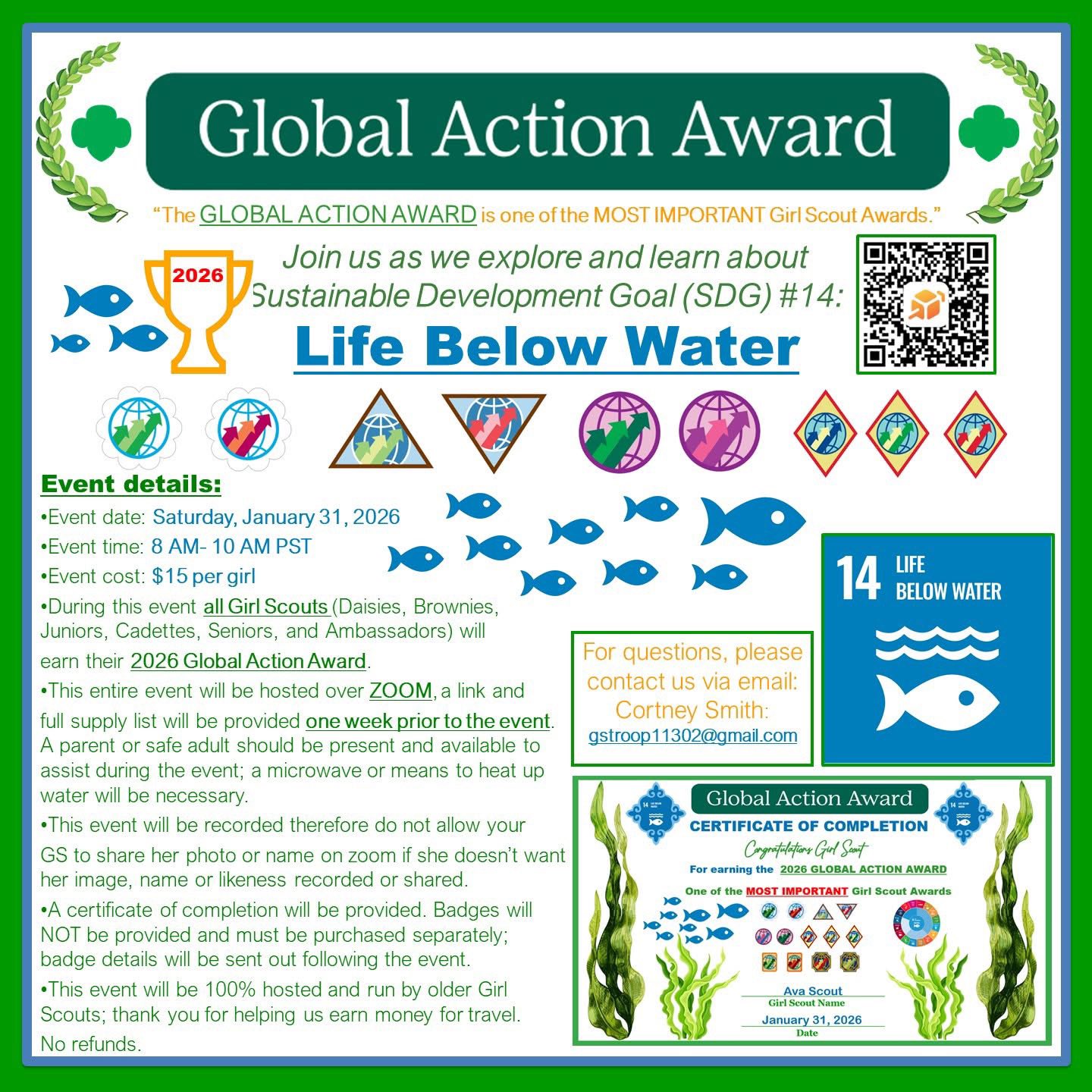 Girl Scouts of the Green and White Mountains | THIS SATURDAY! 🐟🐟🐟 ...