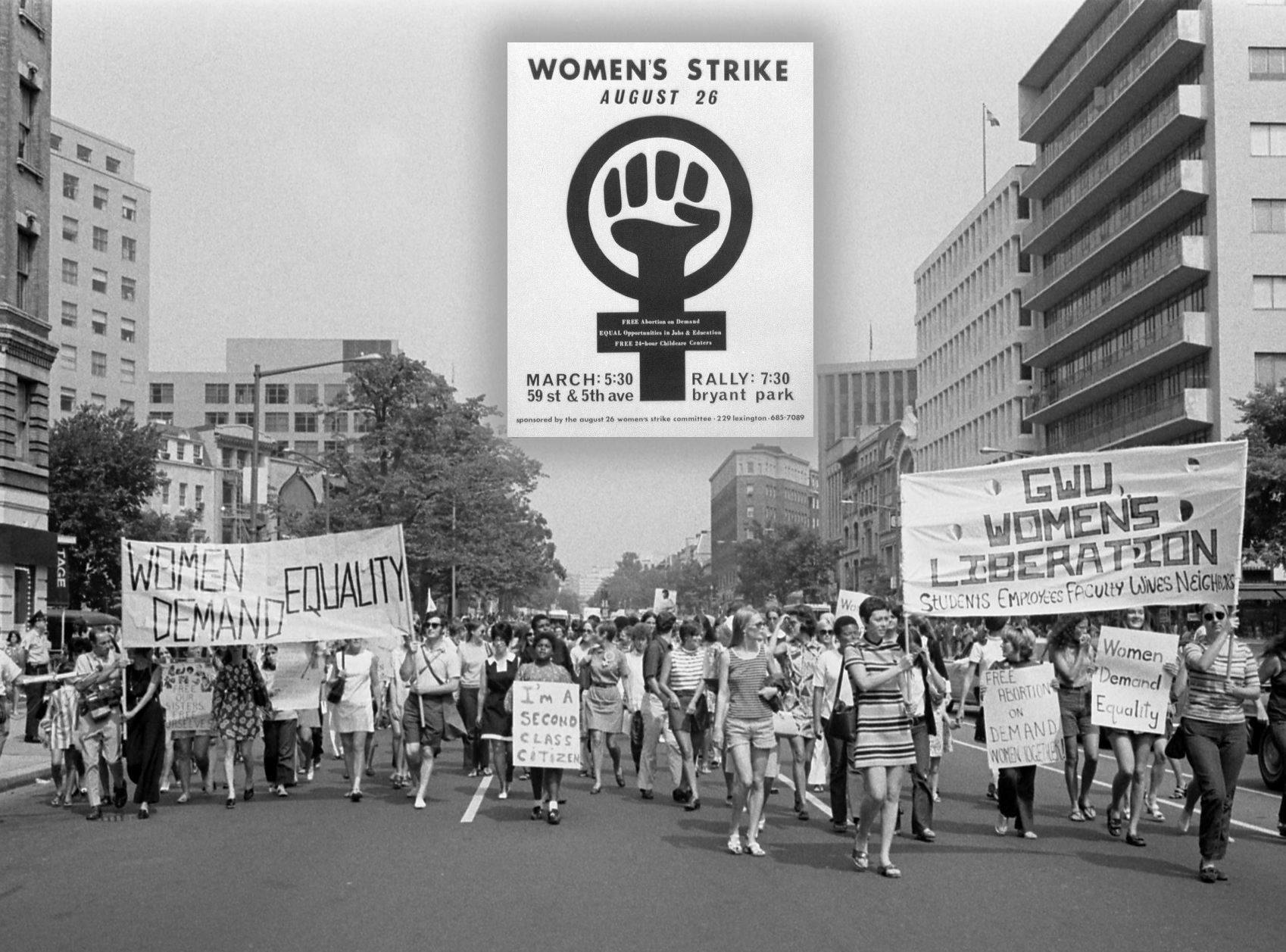 Women's History Uncovered | The Women's Strike for Equality took place ...