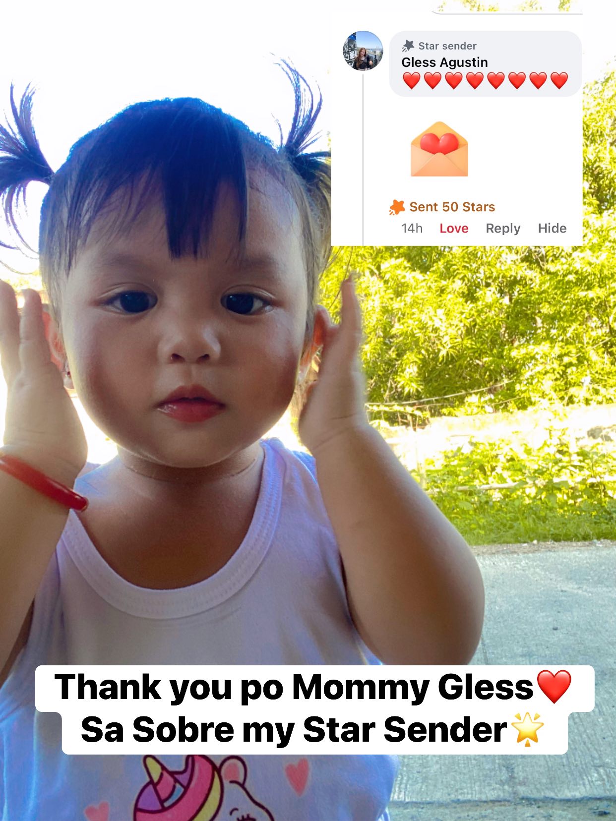 Emy B Pontalba My Generous Star Sender Napakabait ️🫂💖 Facebook