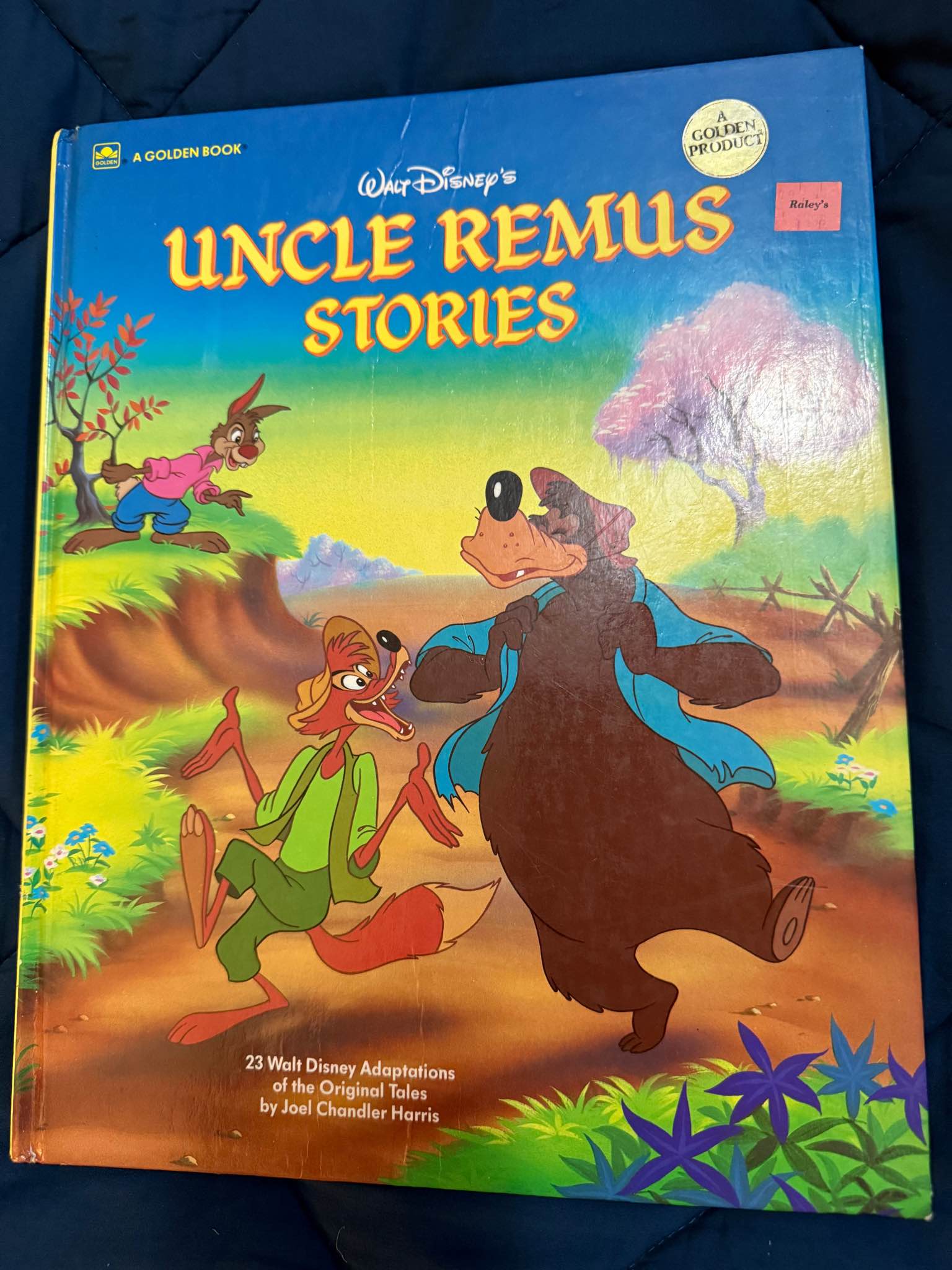 Rare Books and First Editions | Vintage “Walt Disney’s Uncle Remus ...