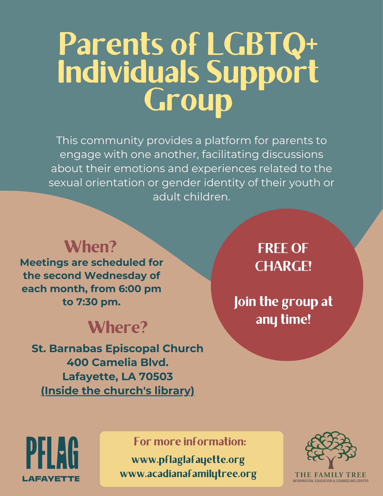 🌈 Join Us This Wednesday For Support And Connection 🌈 Did You Know The