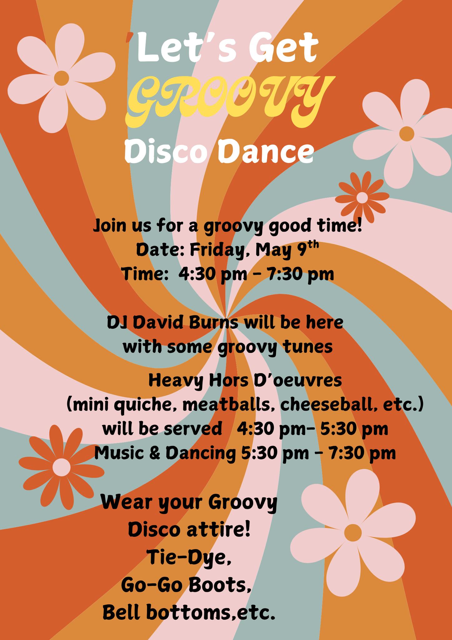 Let's Get Groovy Disco Dance