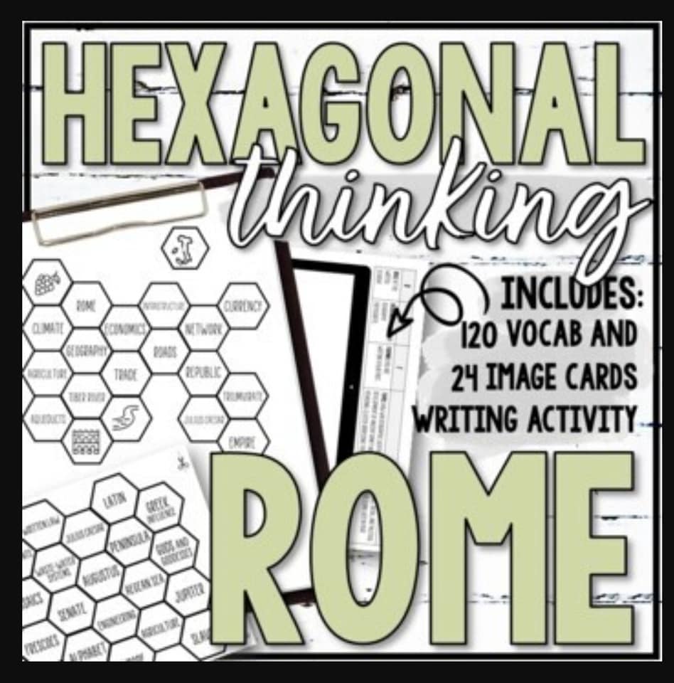 Lea Hansen - NEW RESOURCE! Ancient Rome Paper & Digital...