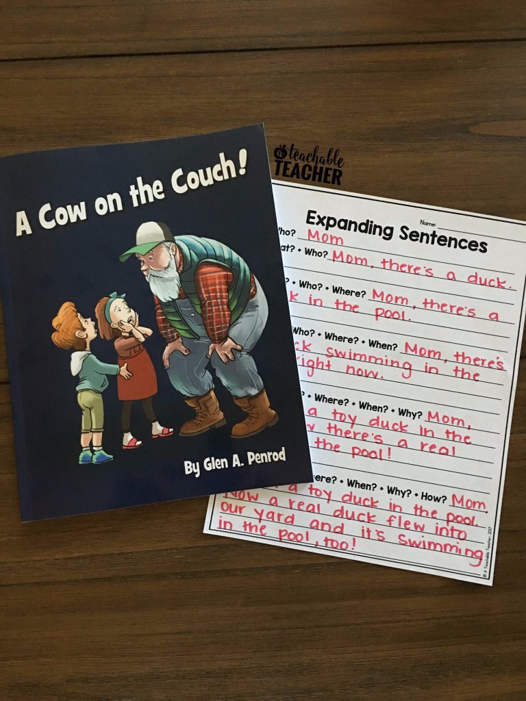 A Teachable - Have fun writing with this silly book and expanding ...