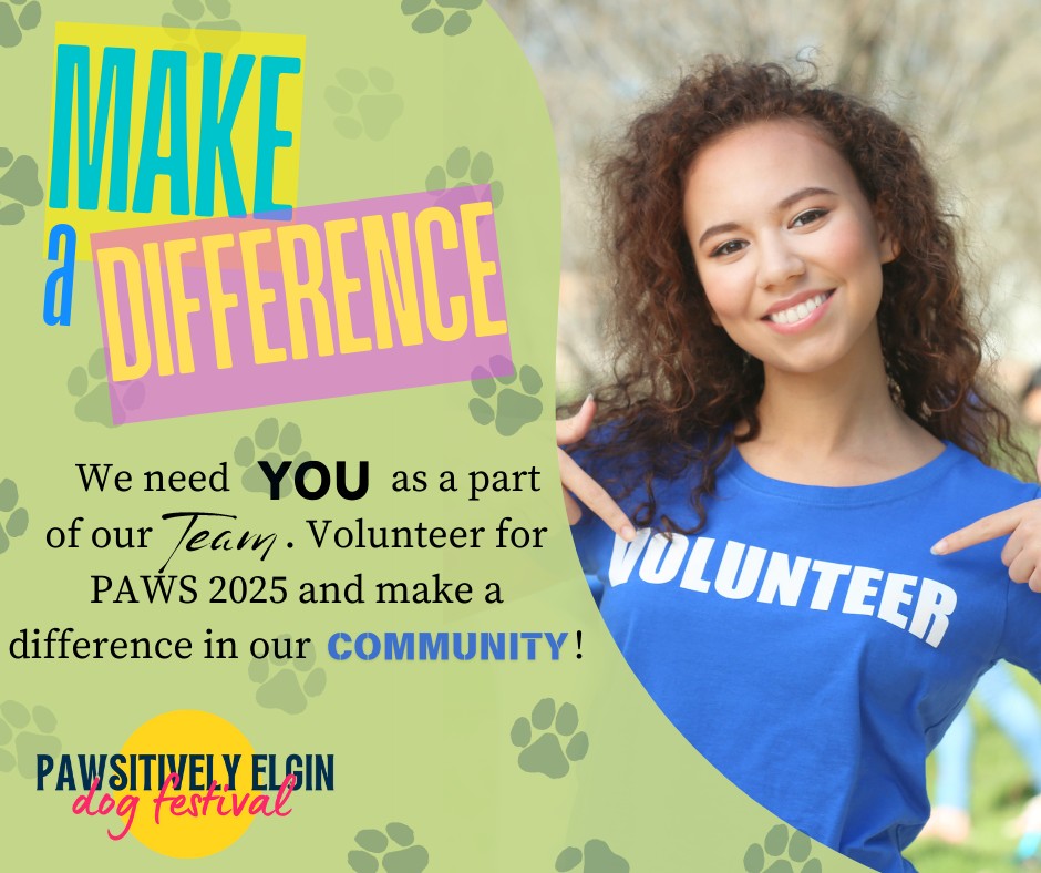 Pawsitively Elgin Dog Festival - 📣We need you on our team! The 2025 ...