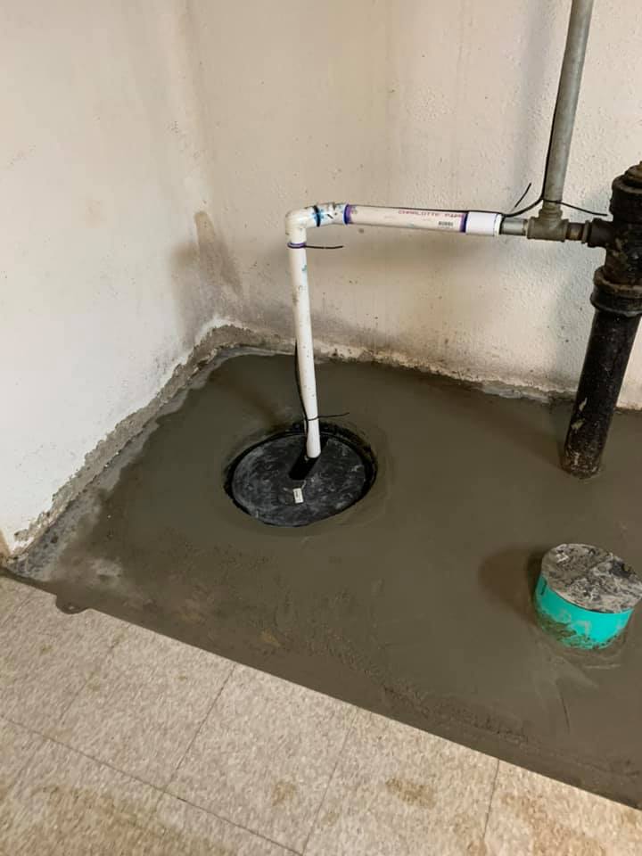 The Sloppy Water Digs Are The Rough The Drip Plumbing
