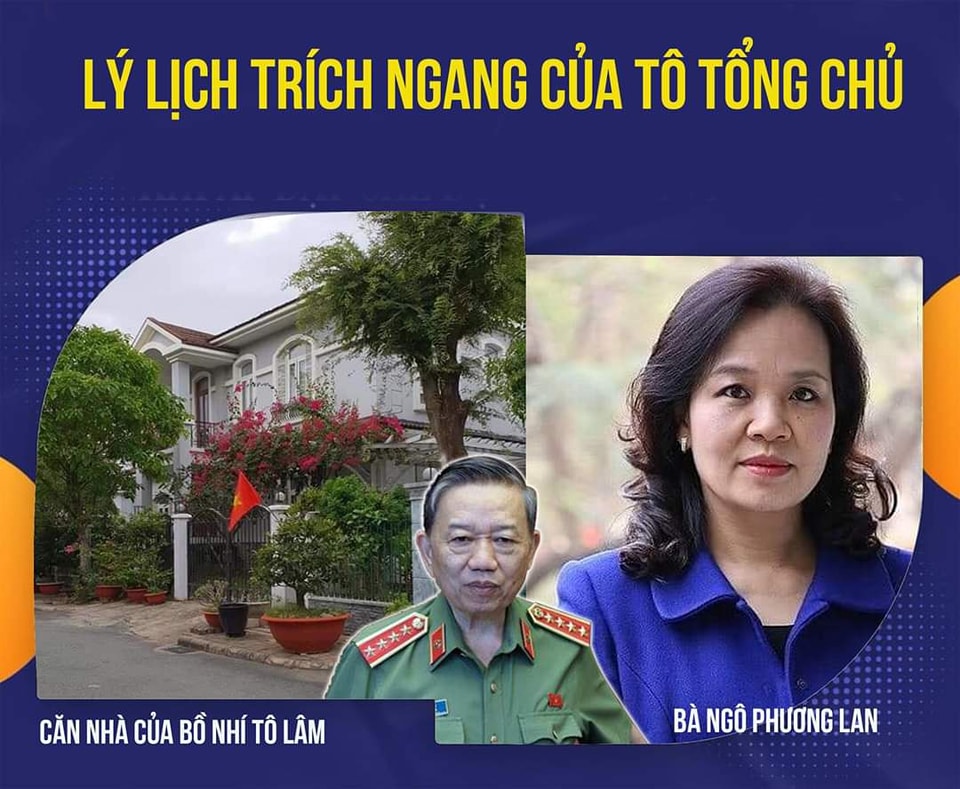 Vợ đầu Của Tô Lâm Là Vũ Hồng Loan đã Ly Nhật Ký Yêu Nước Facebook