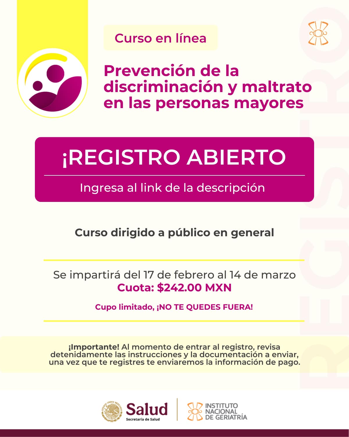 Instituto - 🟣¡ÚNETE AL CAMBIO! CURSO PARA PREVENIR LA DISCRIMINACIÓN Y ...